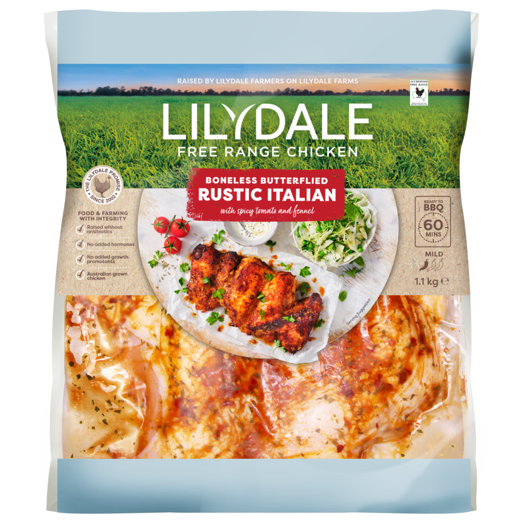 Lilydale Butterflied Boneless Chicken Rustic Italian Glaze | Lilydale ...
